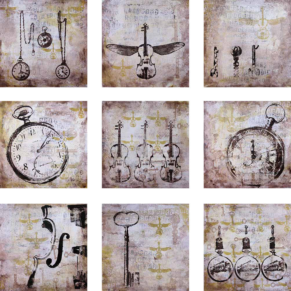 Original Artwork: Key of F#, Signature Series – Lyric Art