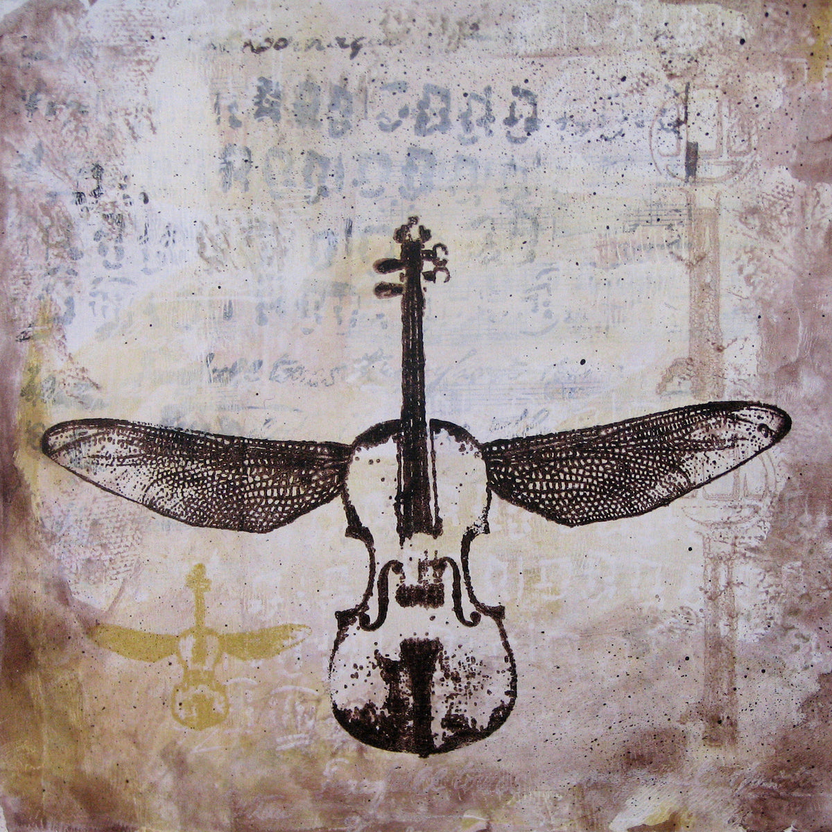 Original Artwork: Key of F#, Signature Series – Lyric Art